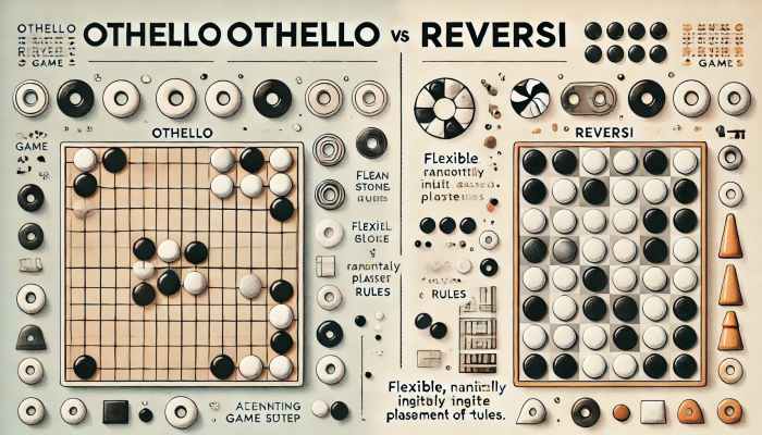 『オセロ』と『リバーシ』のルールの決定的違い！あなたはどっち派？ - ゲームいろいろ情報ブログ